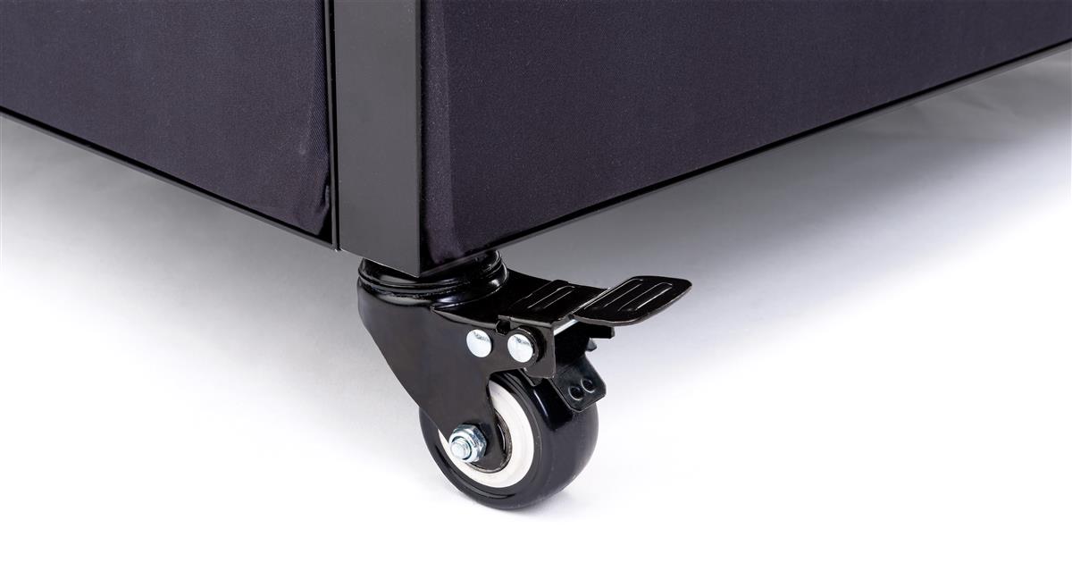 Backlit Tension Fabric Charging Counter | With Custom Graphics