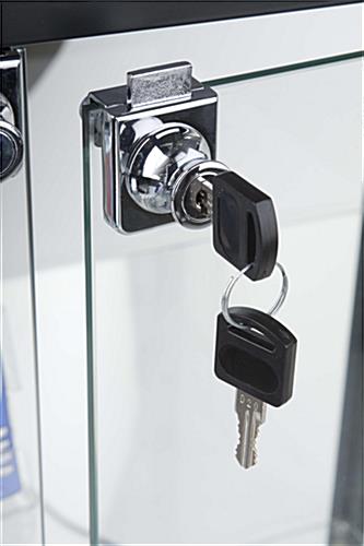 Trade Show Exhibit Case | Glass Cabinet with Travel Storage Container