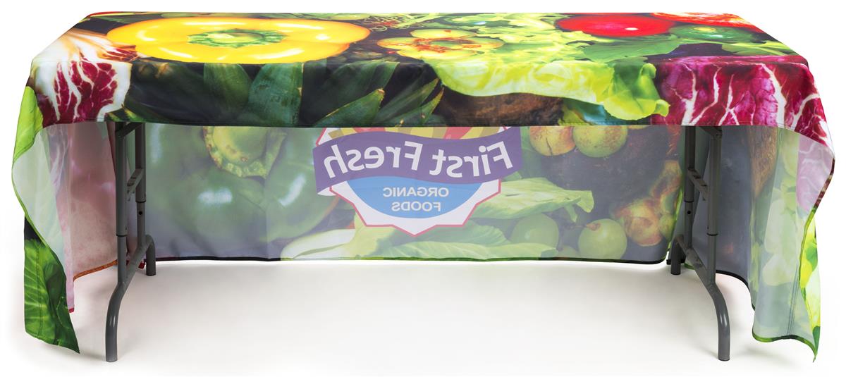 Custom Table Covers | Full Color Dye-Sublimation Printing