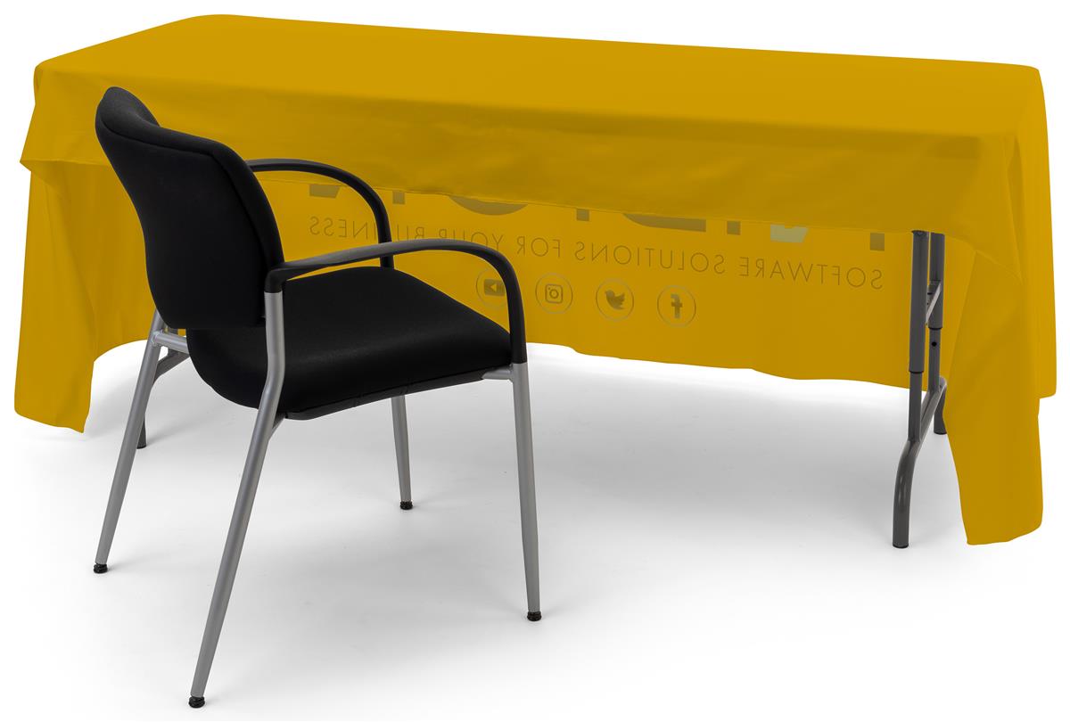 Custom Table Covers | Full Color Dye-Sublimation Printing