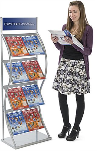 Pop Up Literature Stand | Included Carrying Bag