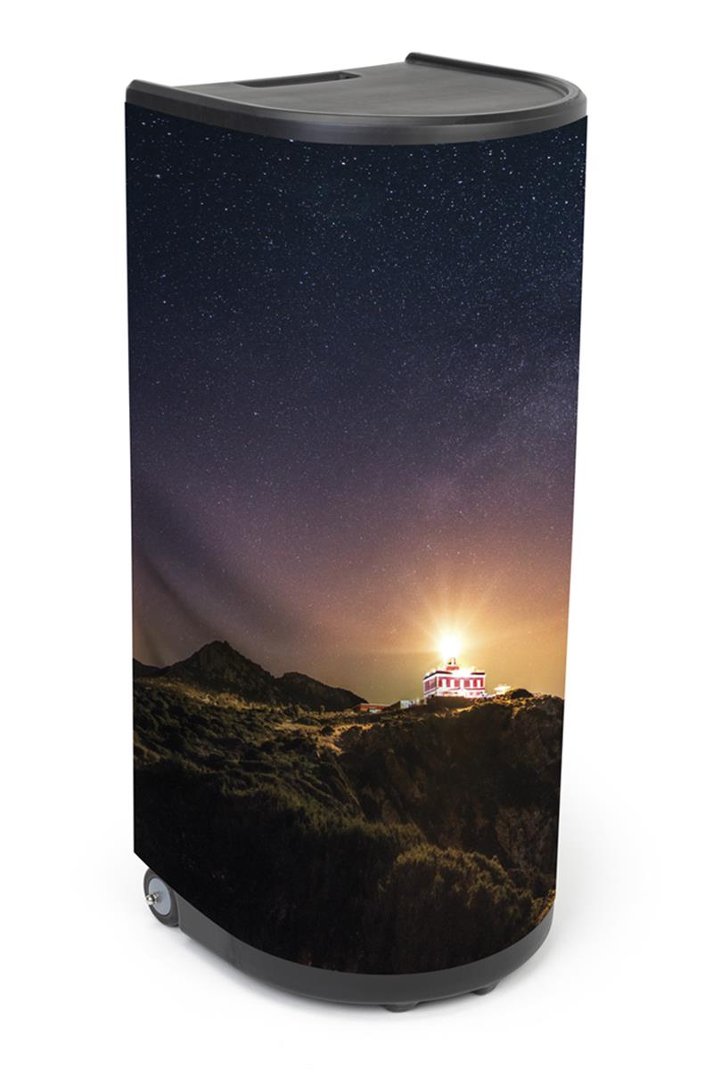 Banner Stand Shipping Case Fabric Podium Wrap