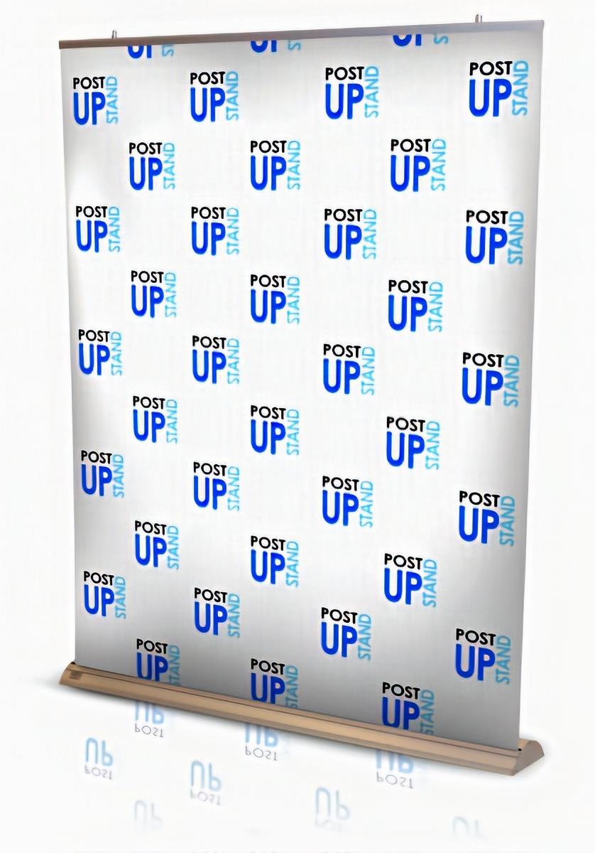 62" Premium Banner Stand | Retractable Backdrop Banner Stand