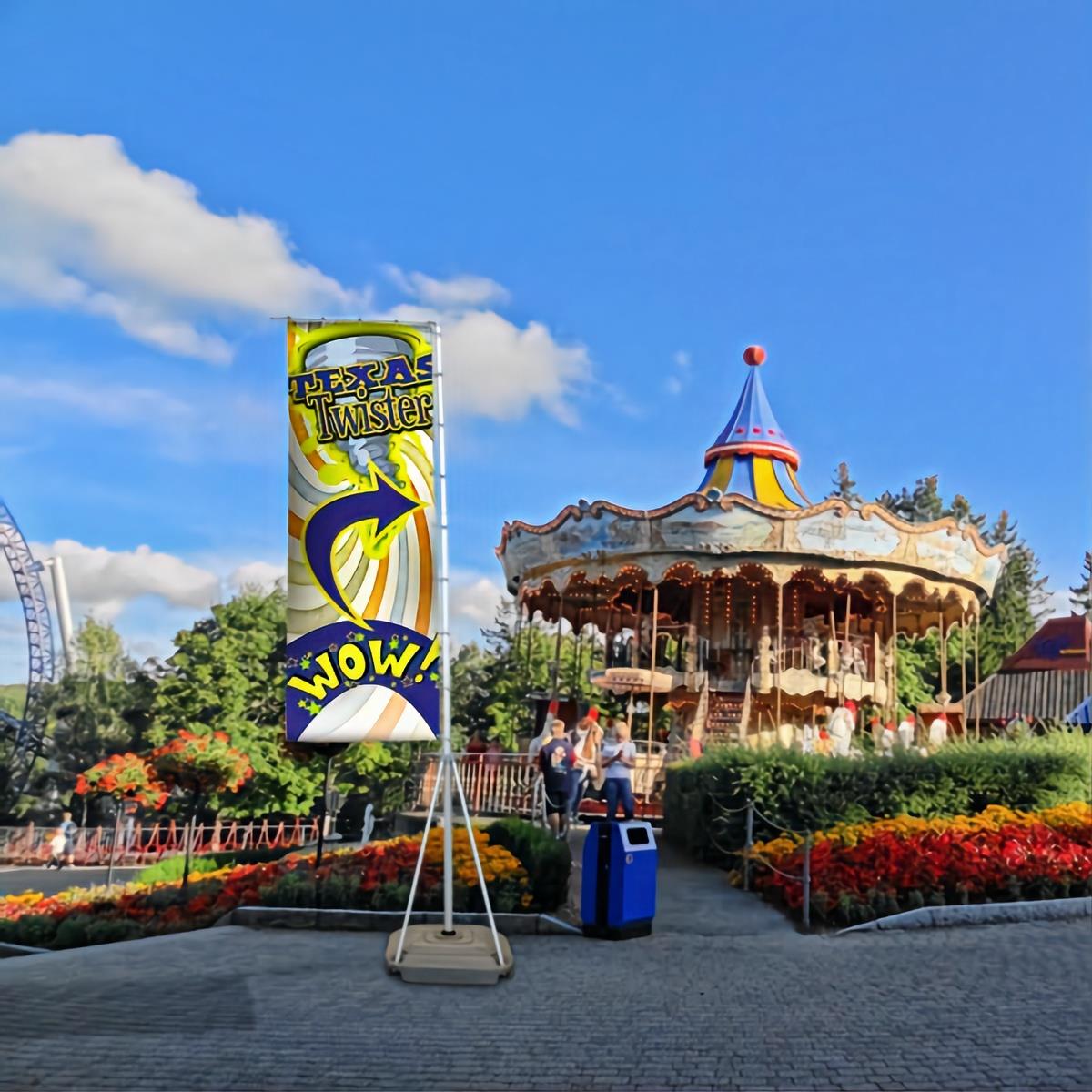 Impressive Giant Outdoor Banner Display - 2 Sided