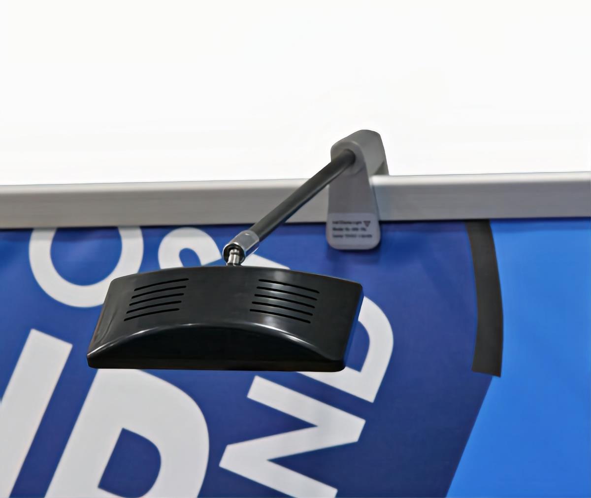 LED Display Light with Adjustable Clamp | Post Up Stand