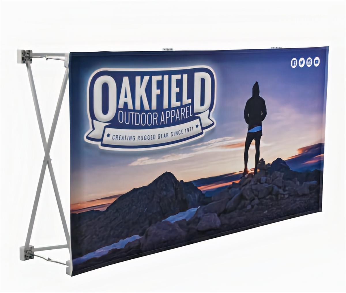 Quick Fabric Tabletop Pop Up Banners | TRT Banners