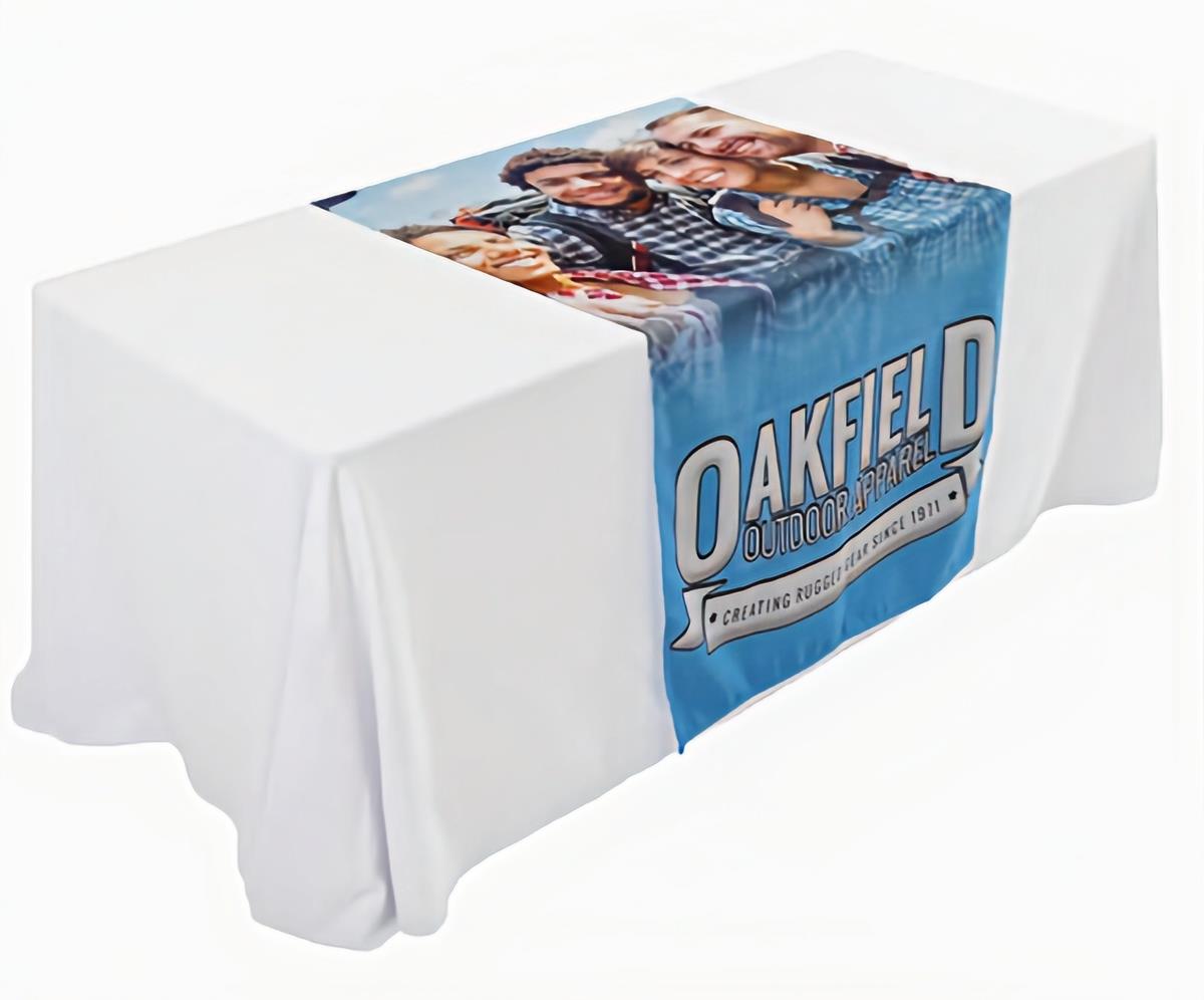 Table Throw with Custom Printed Runner Kit