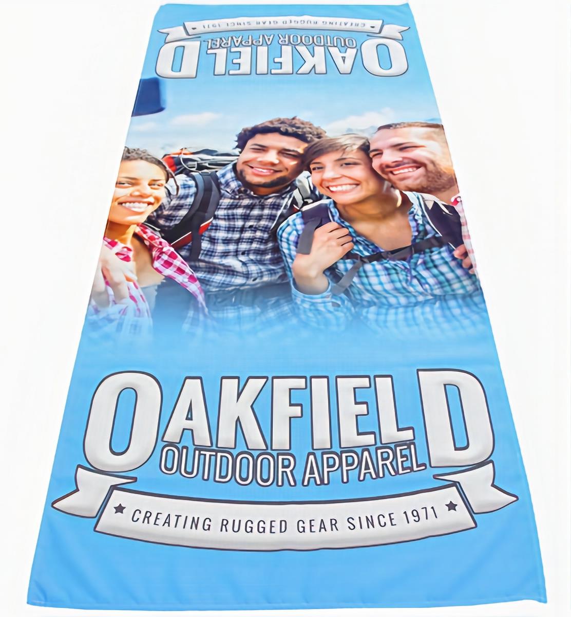 Table Throw with Custom Printed Runner Kit