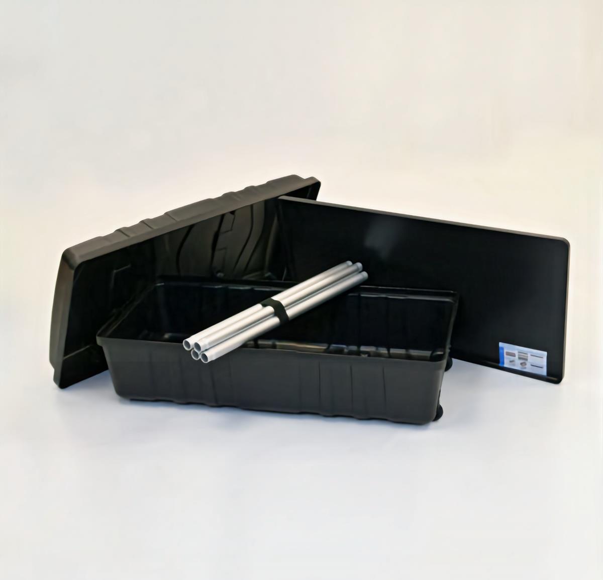 Trade Show Shipping Case Converts to Podium Stand