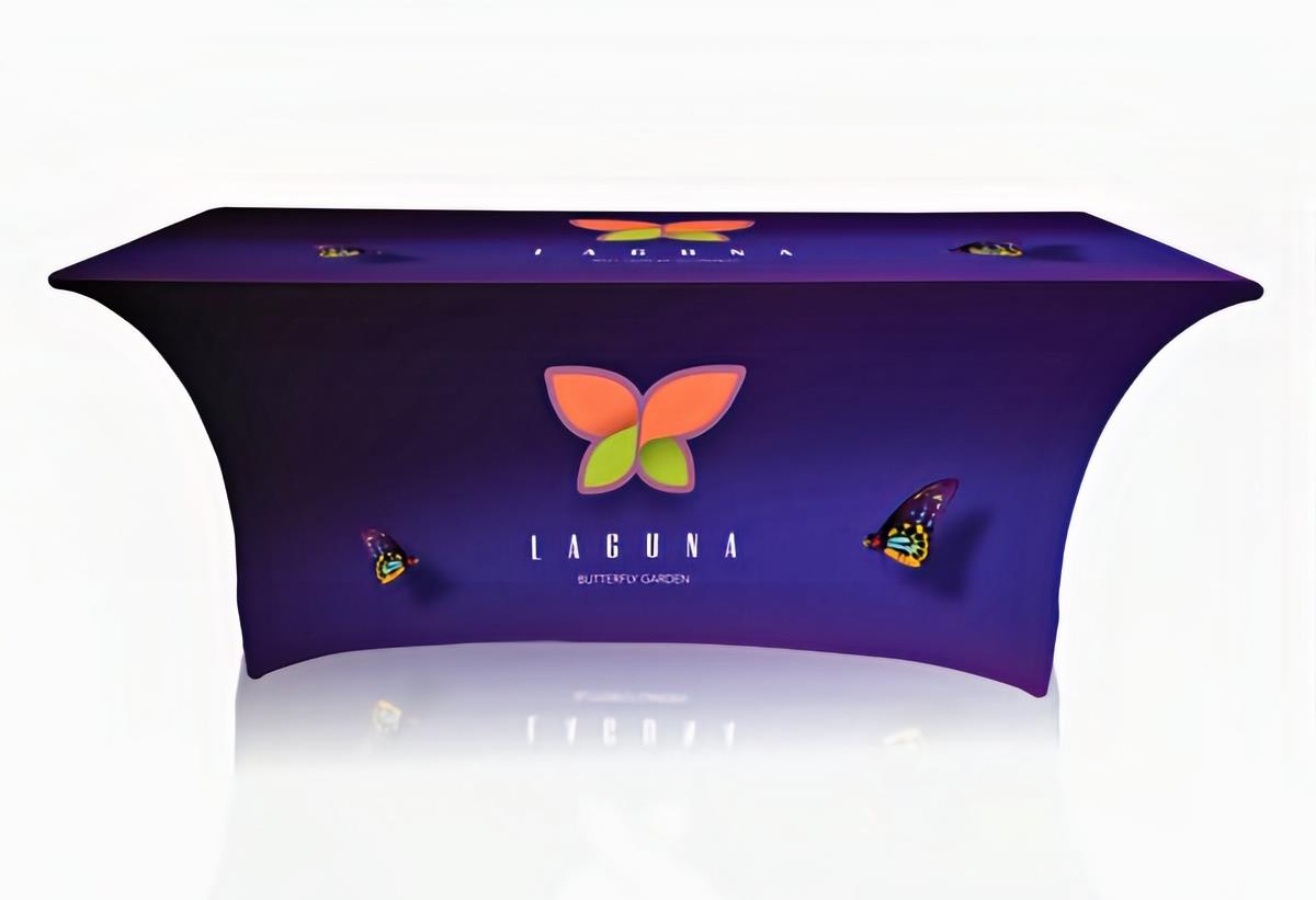 Custom Printed Fitted Table Cover | 6' or 8' Printed Table Cover