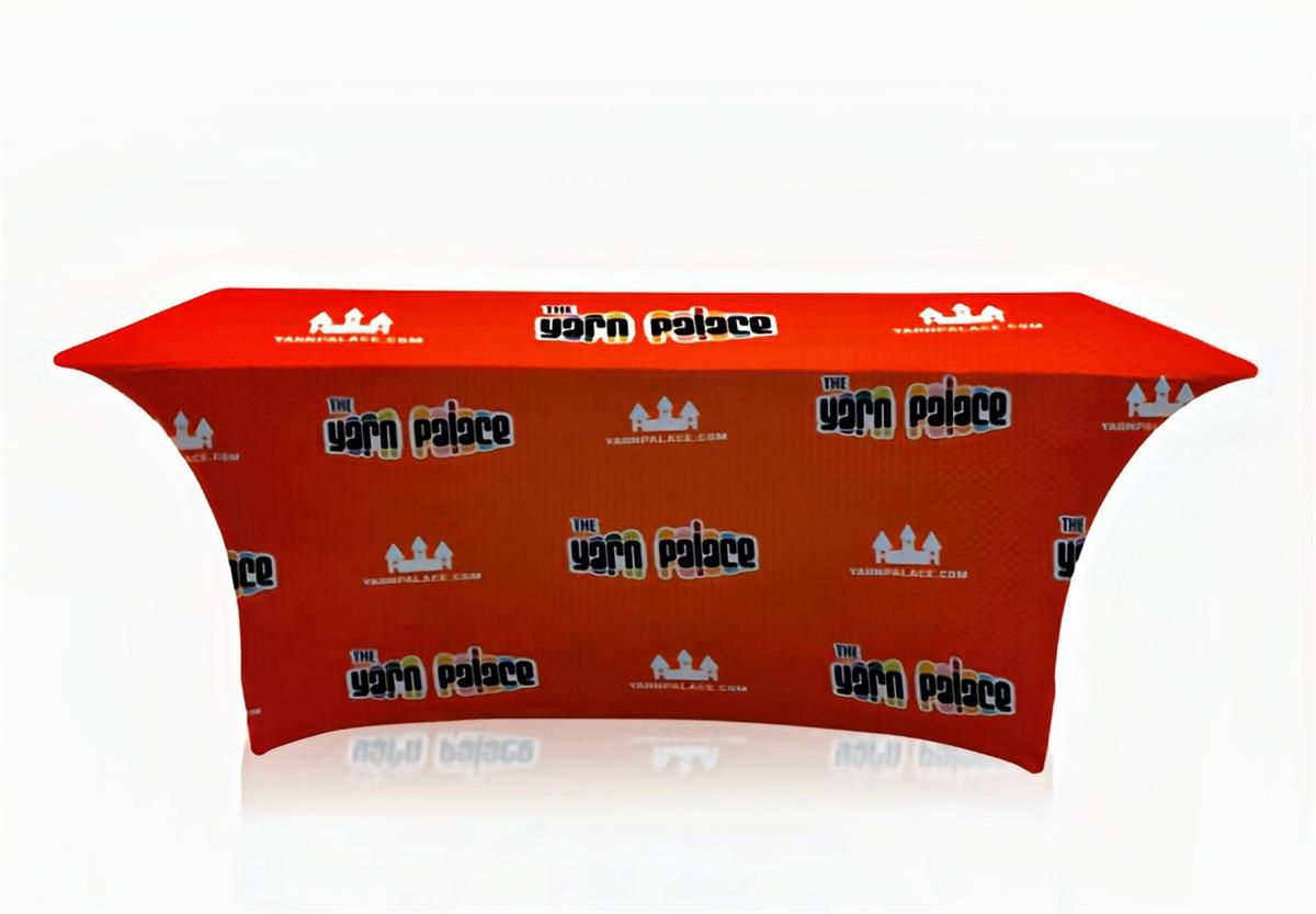 Custom Printed Fitted Table Cover | 6' or 8' Printed Table Cover