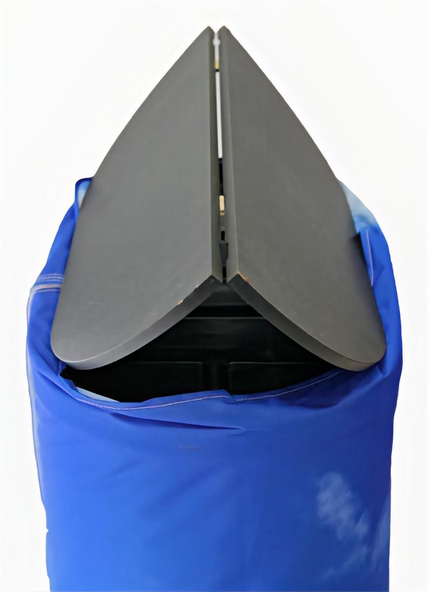 Oval Display with Countertop and Wrap Combo