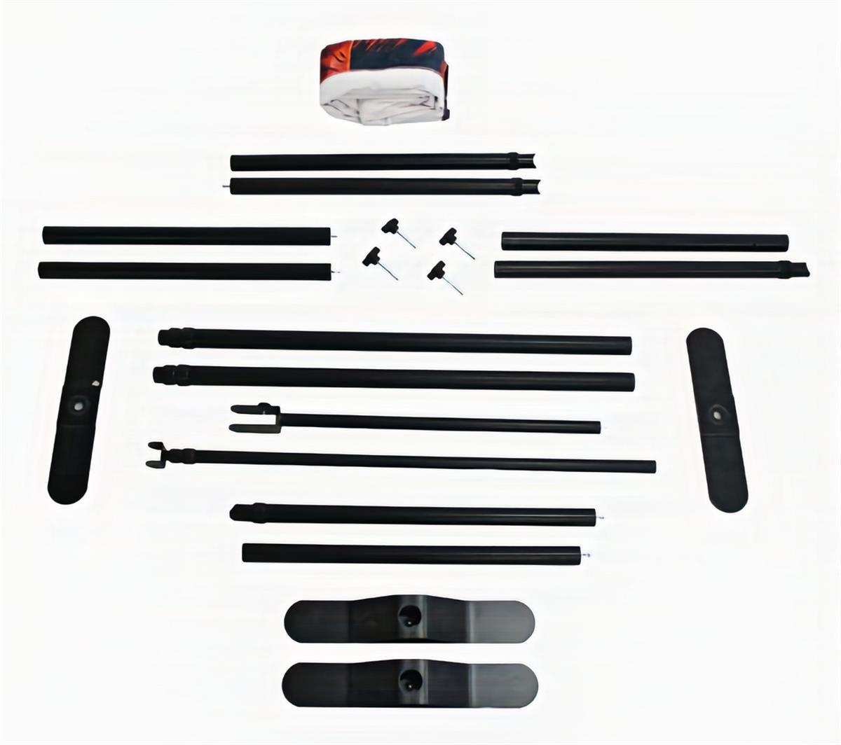 Large Adjustable Banner Display 10' Hardware Only|Post Up Stand