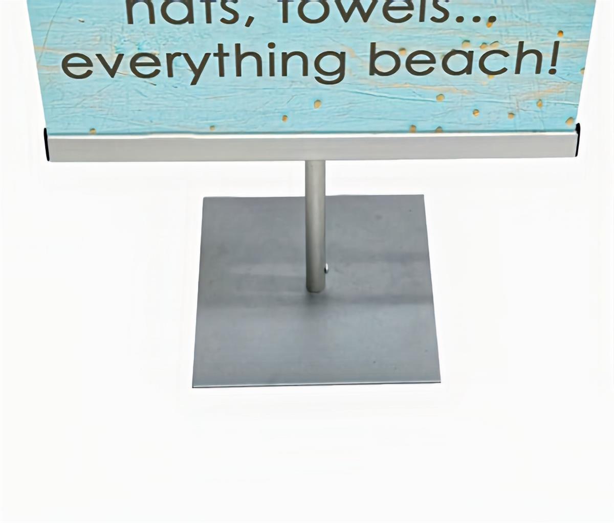 Silver-Pro Double-Sided Telescopic Banner Stand | Post Up Stand