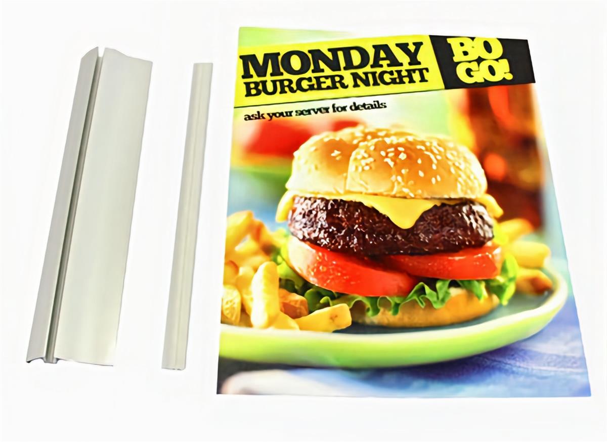 Slanted Sign Holder | Super Grip Base