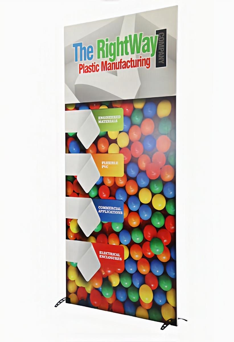 Black Sign Base Poster Clamp | Post Up Stand