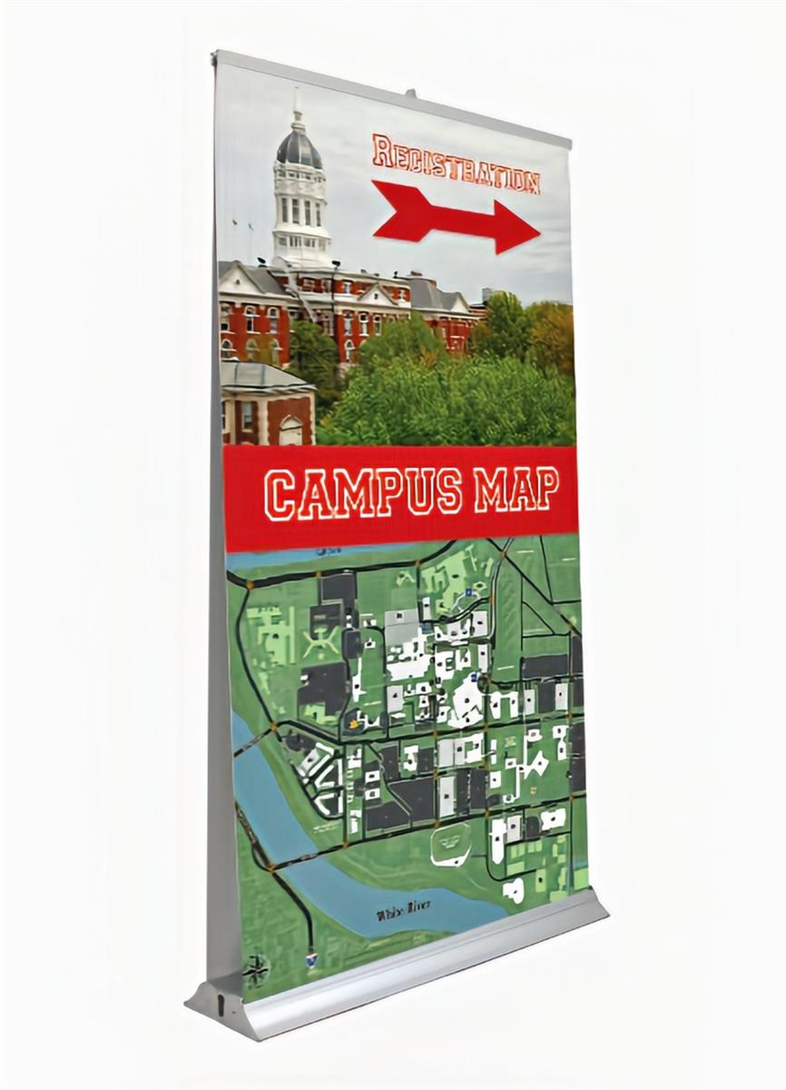 Get Your Double Sided Banner Stand Poster from Post Up Stand