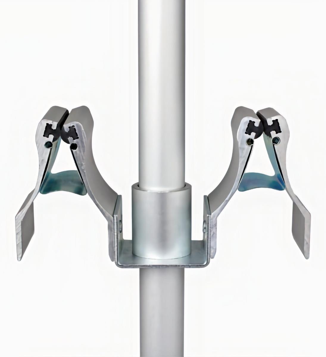 Poster Clamp Floor Display | Double Sided | Post Up Stand