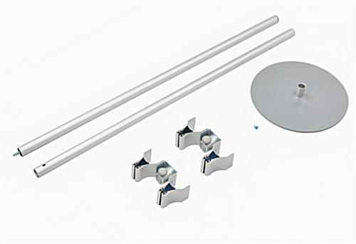 Poster Clamp Stand DIsplay | Double-Sided| TRT Banners