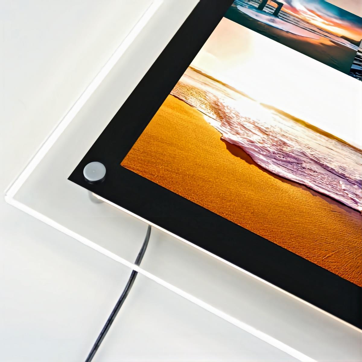 Acrylic LED Lightbox Display | Post Up Stand