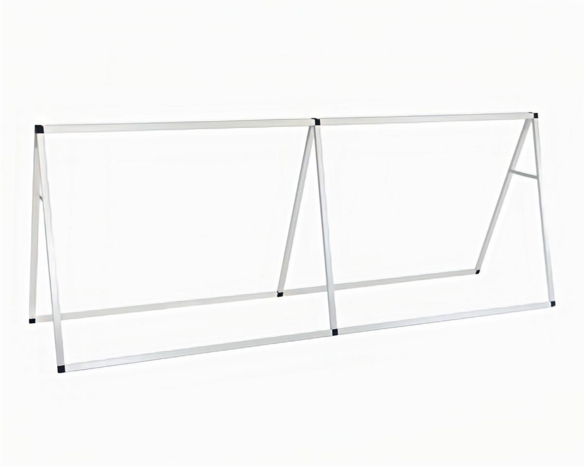 Horizontal Outdoor A-Frame Banner Display | Post Up Stand