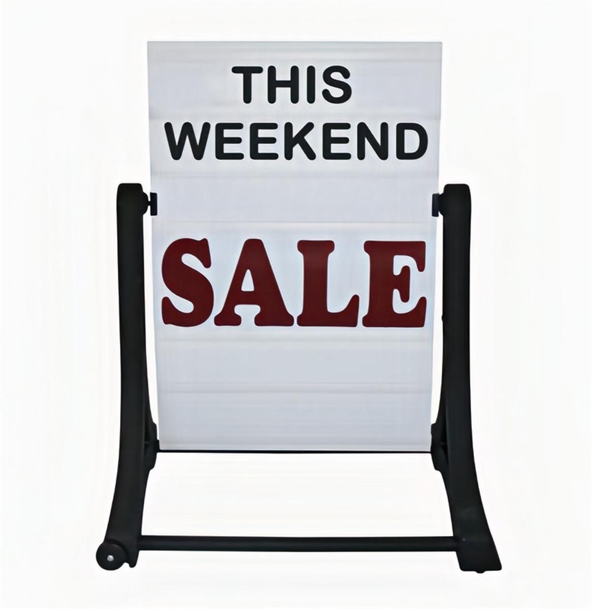 Signage | Rolling Swinger Sidewalk Sign Letter Board