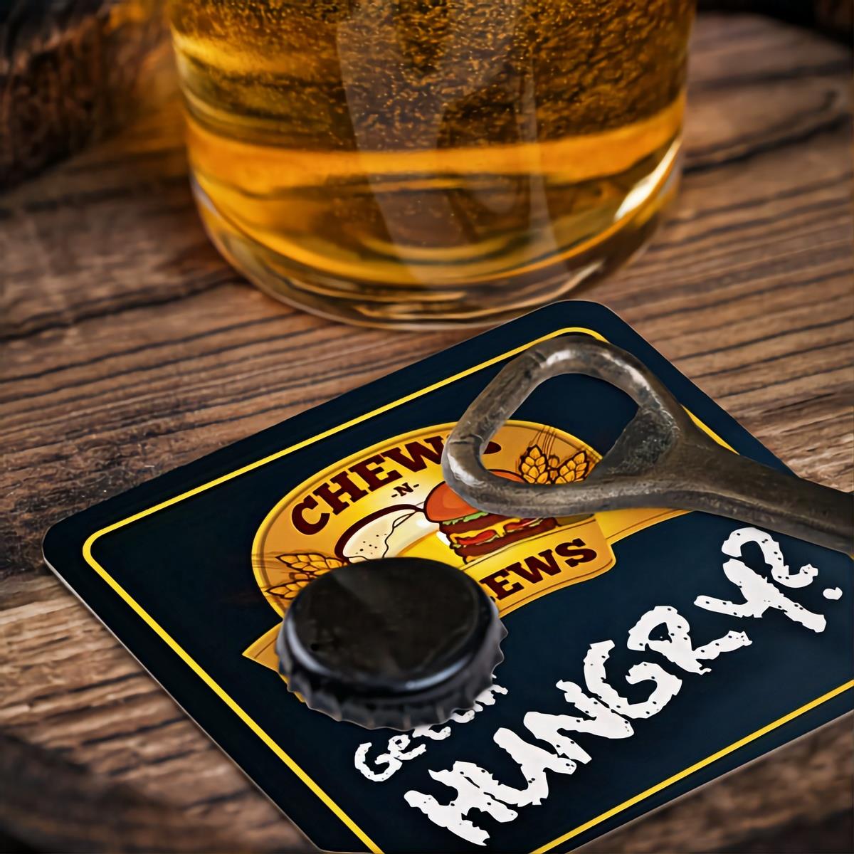 Custom Drink Coasters | Square Restaurant Beverage Coasters