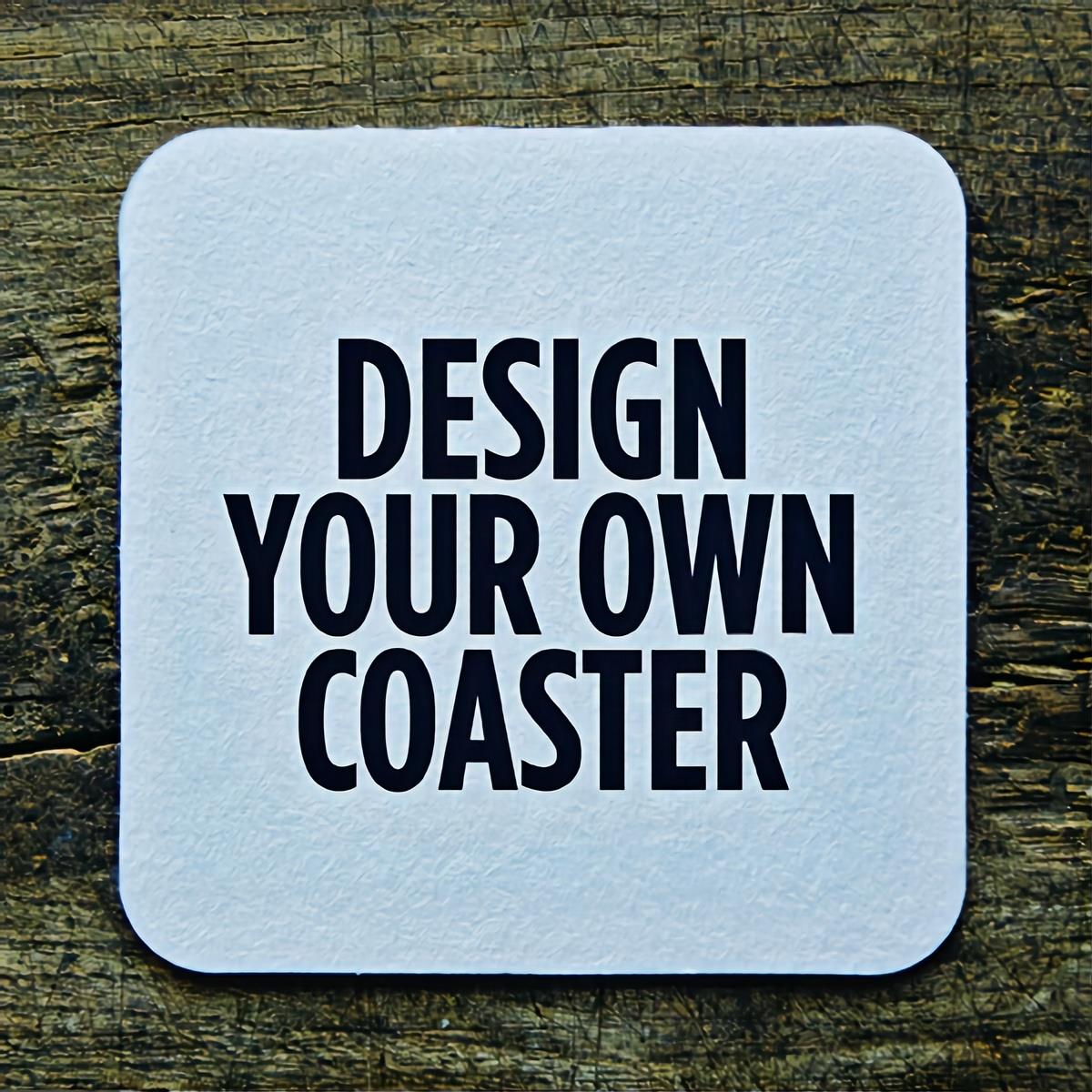 Custom Drink Coasters | Square Restaurant Beverage Coasters