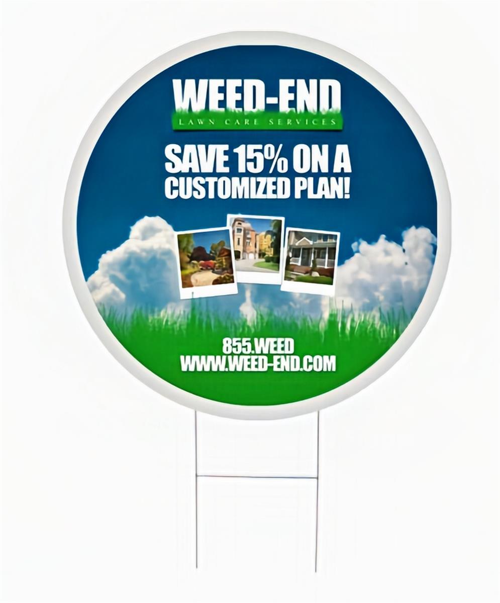 Custom Shaped Yard Signs | TRT Banners