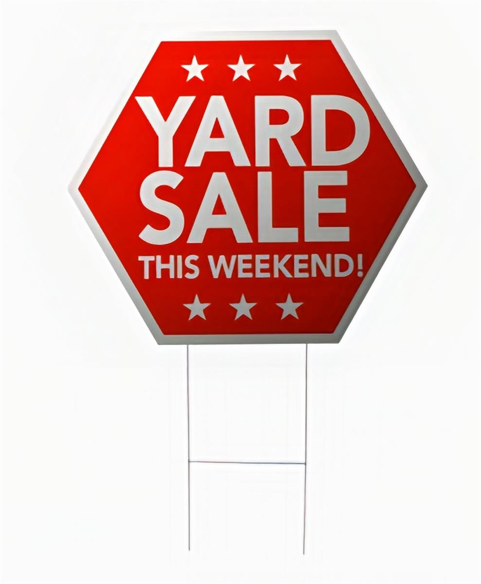 Custom Shaped Yard Signs | TRT Banners