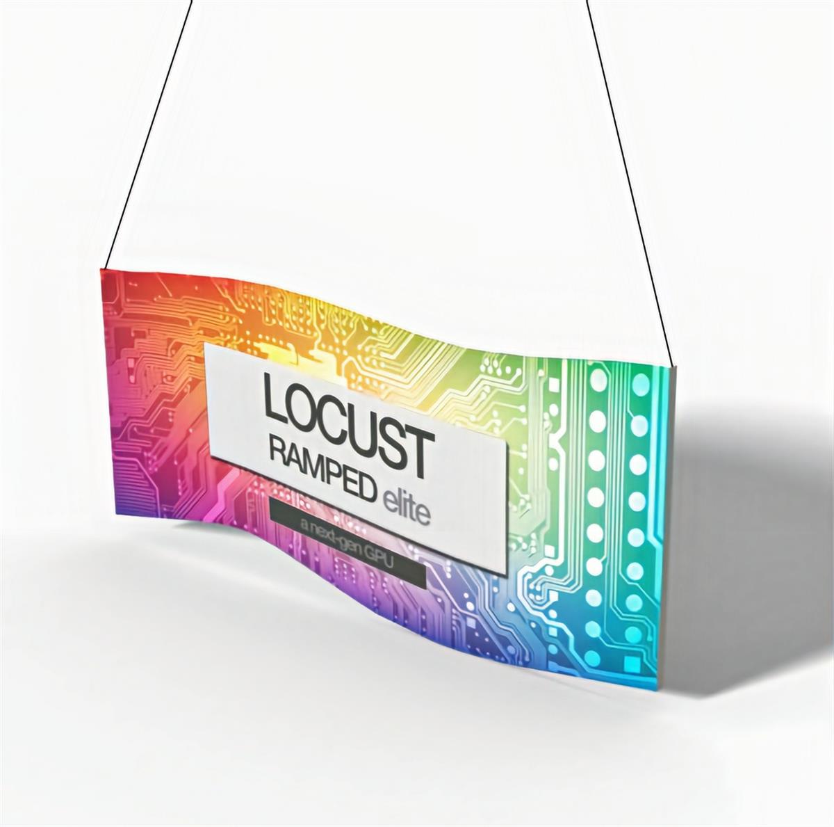 Hardware Only - Wave Overhead Banner