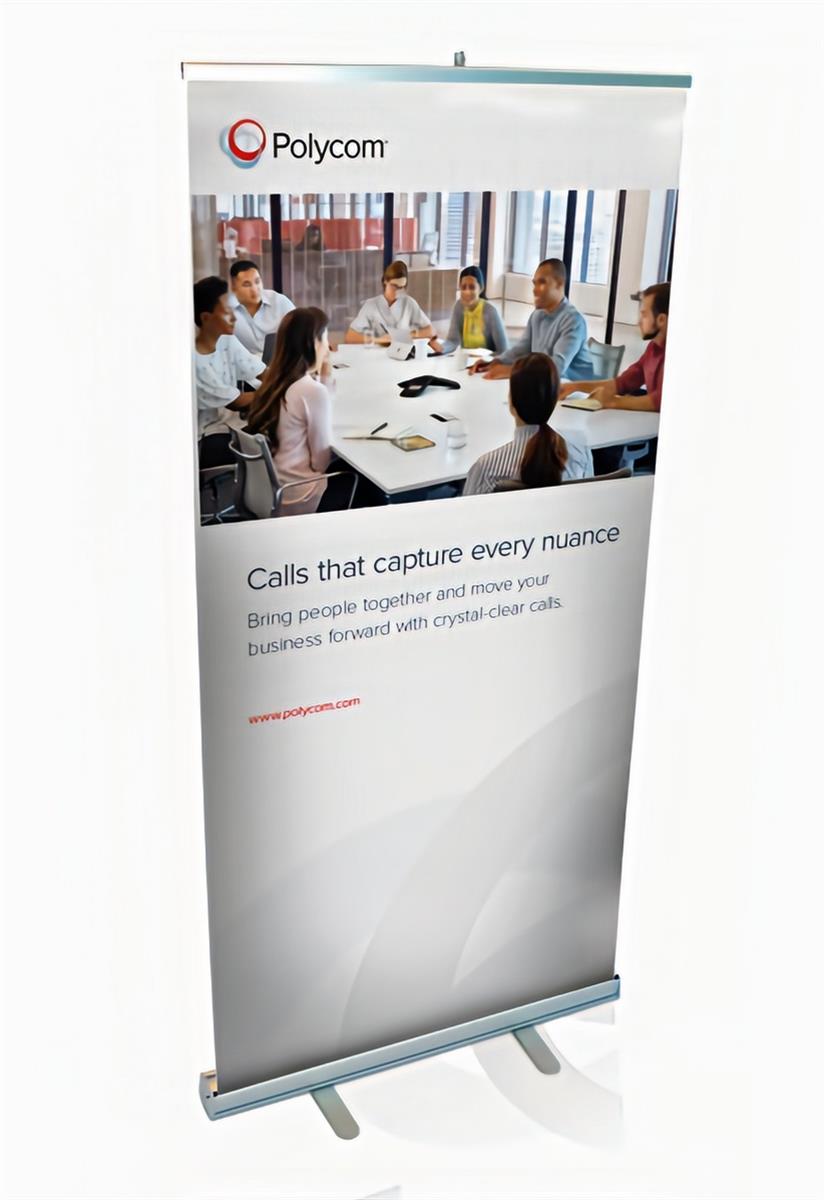 Polycom Voice Trio 2 - 39"x80" Narrow Base Stand-Vinyl