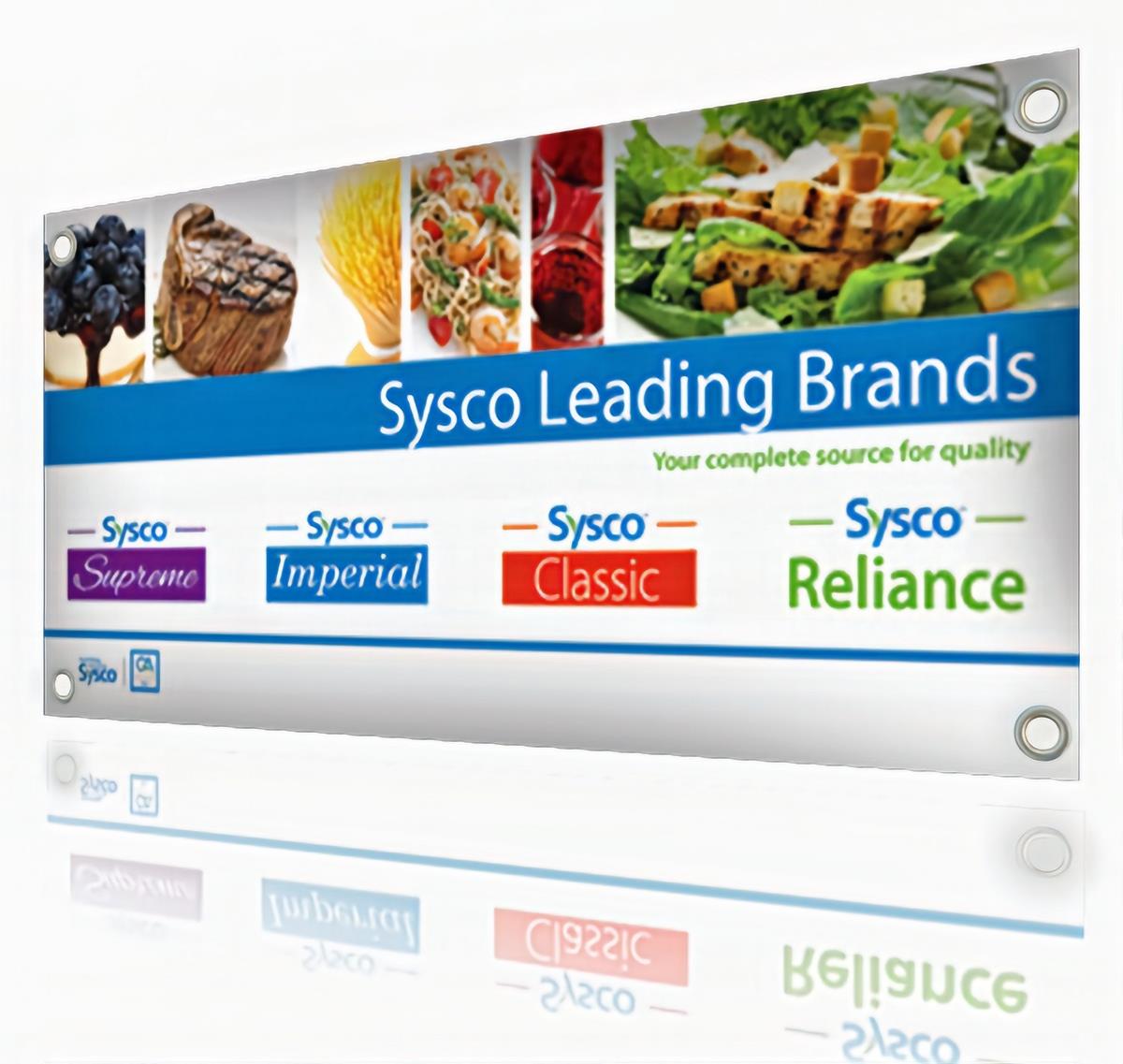 Sysco Leading Brands Banner