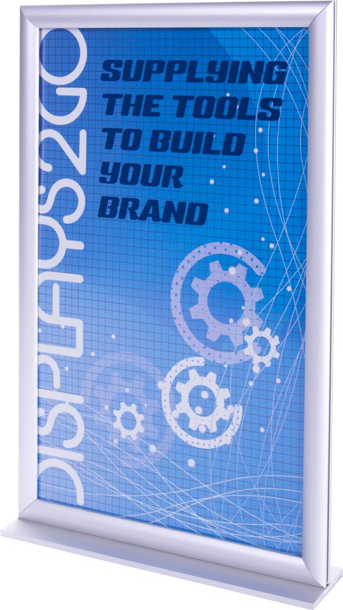 11 x 17 Stand Up Sign Holder | Framed