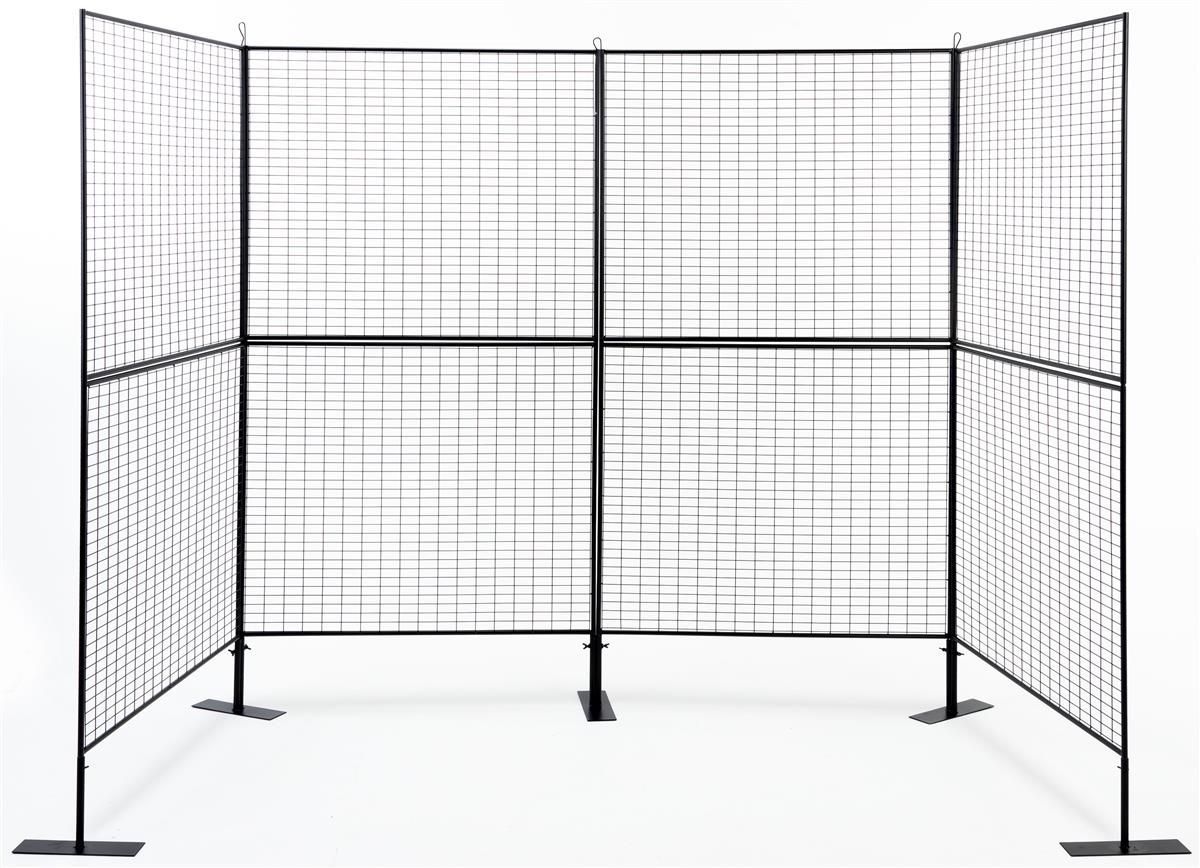 Gridwall Panel Display Stand GBYAN 2 Pack Large Wall Grid Panels With ...