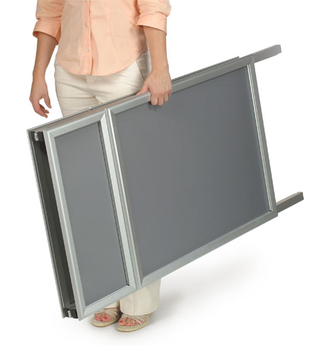 Outdoor Signs | (2) Full Custom Headers & (2) Snap Frames