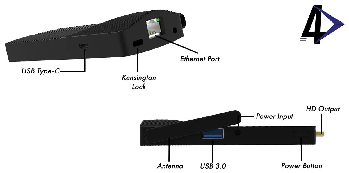 External Mini PC Stick | Azulle Access 4