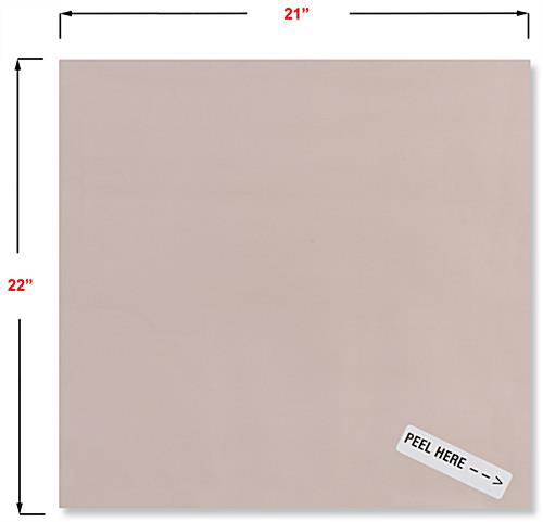 Antimicrobial Copper Shielding Covering | Scratch-Resistant Sheet