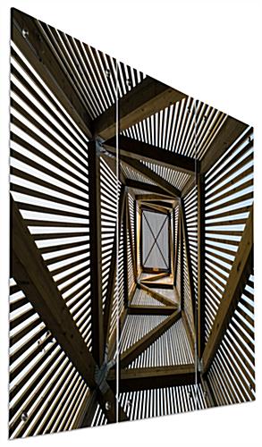 Architectural Photography Triptych | 12 Steel Standoffs