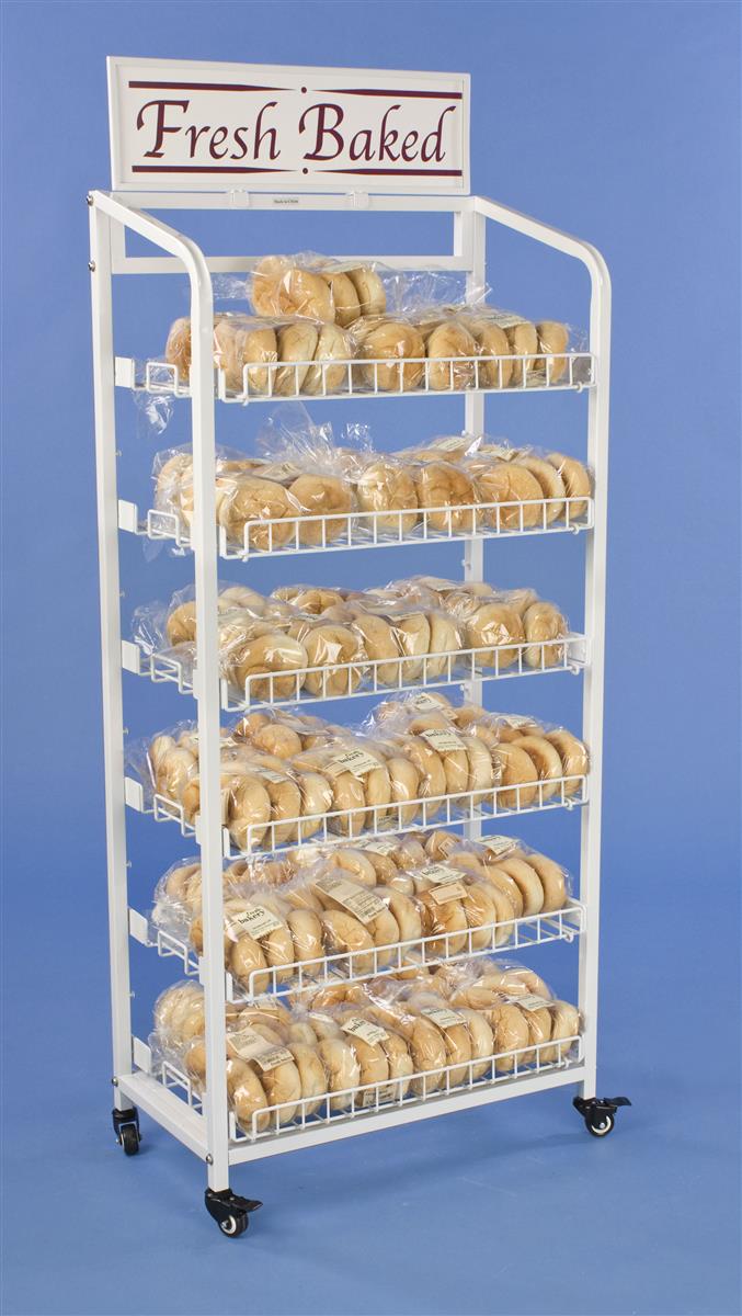 Bakery Bread Display | Sign Frame Included