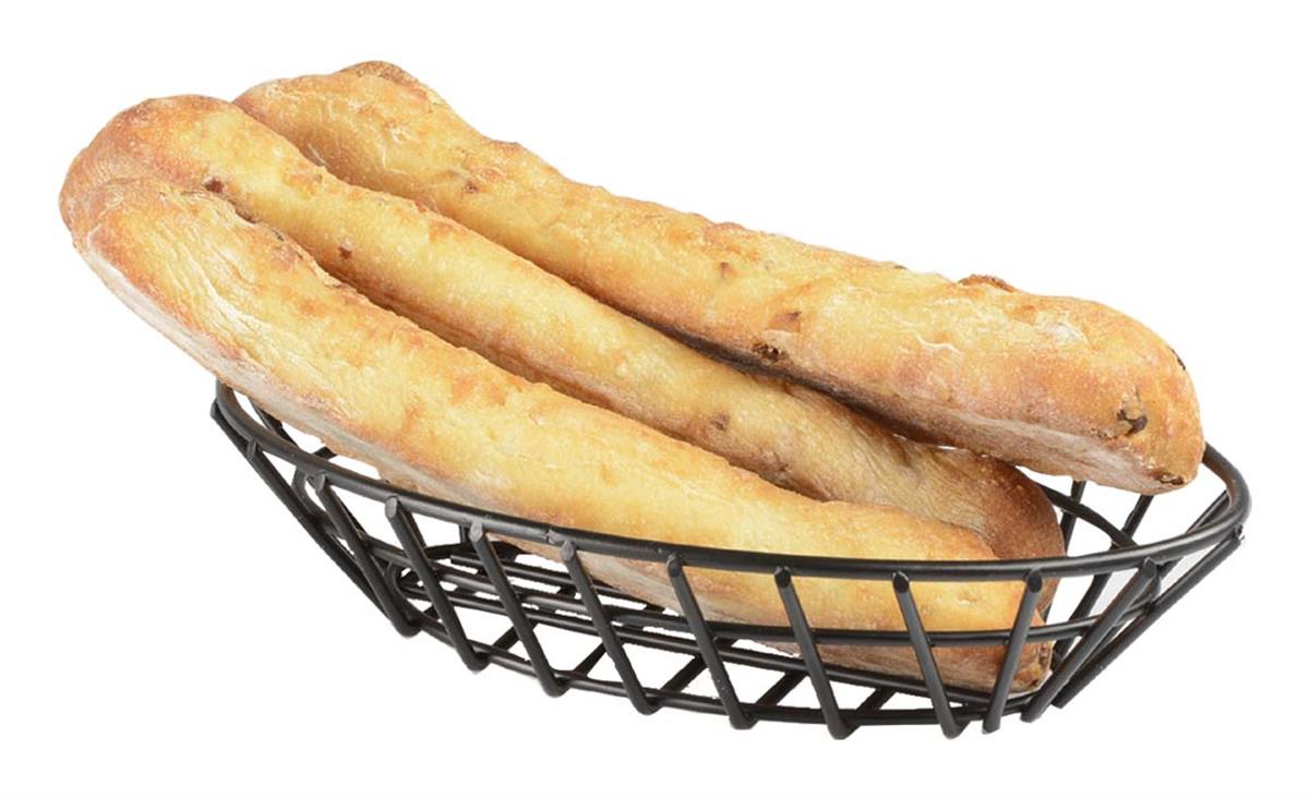 Black Powder Coated Wire Bread Basket