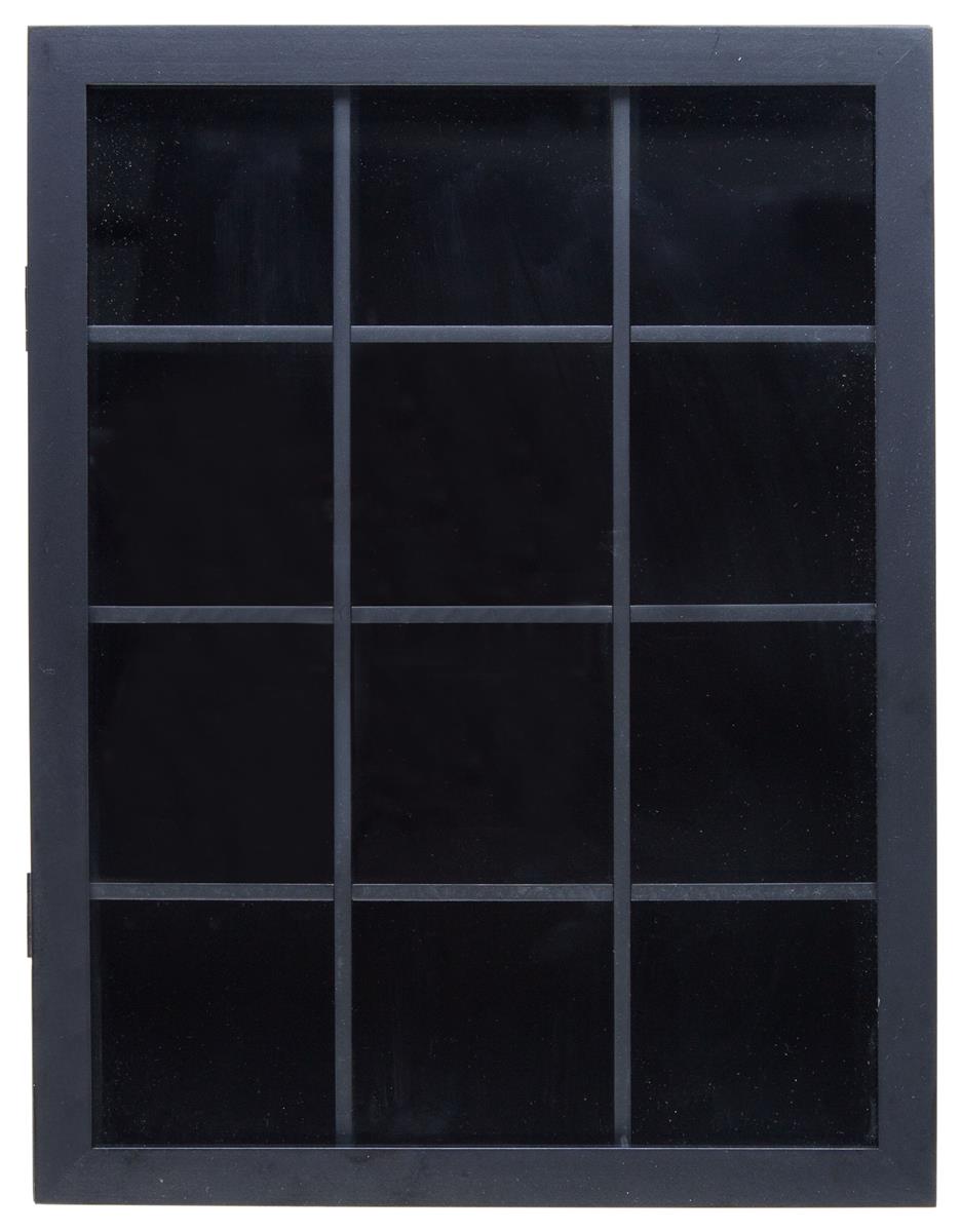 Baseball Display w/ (12) Cube Compartments for MLB Game Balls