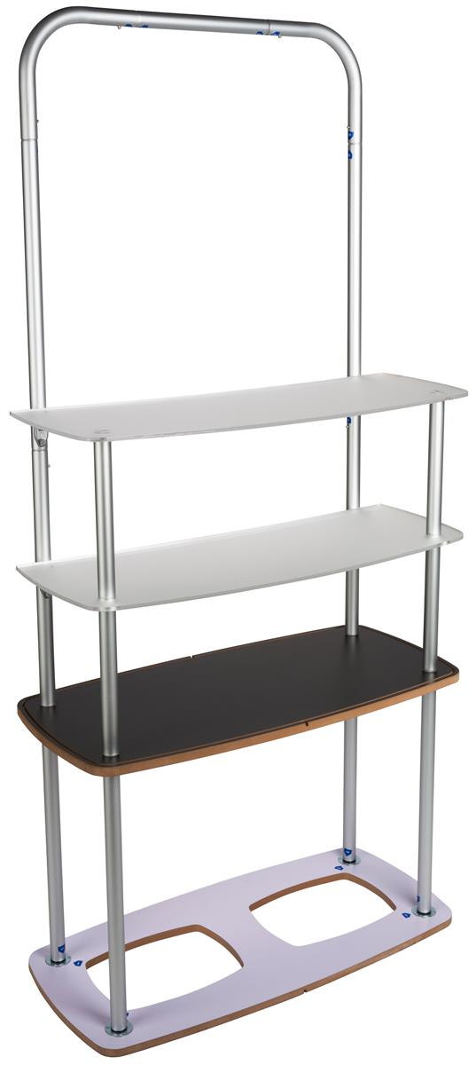 Stretch Fabric Shelf Stand | Durable MDF & Acrylic Surfaces