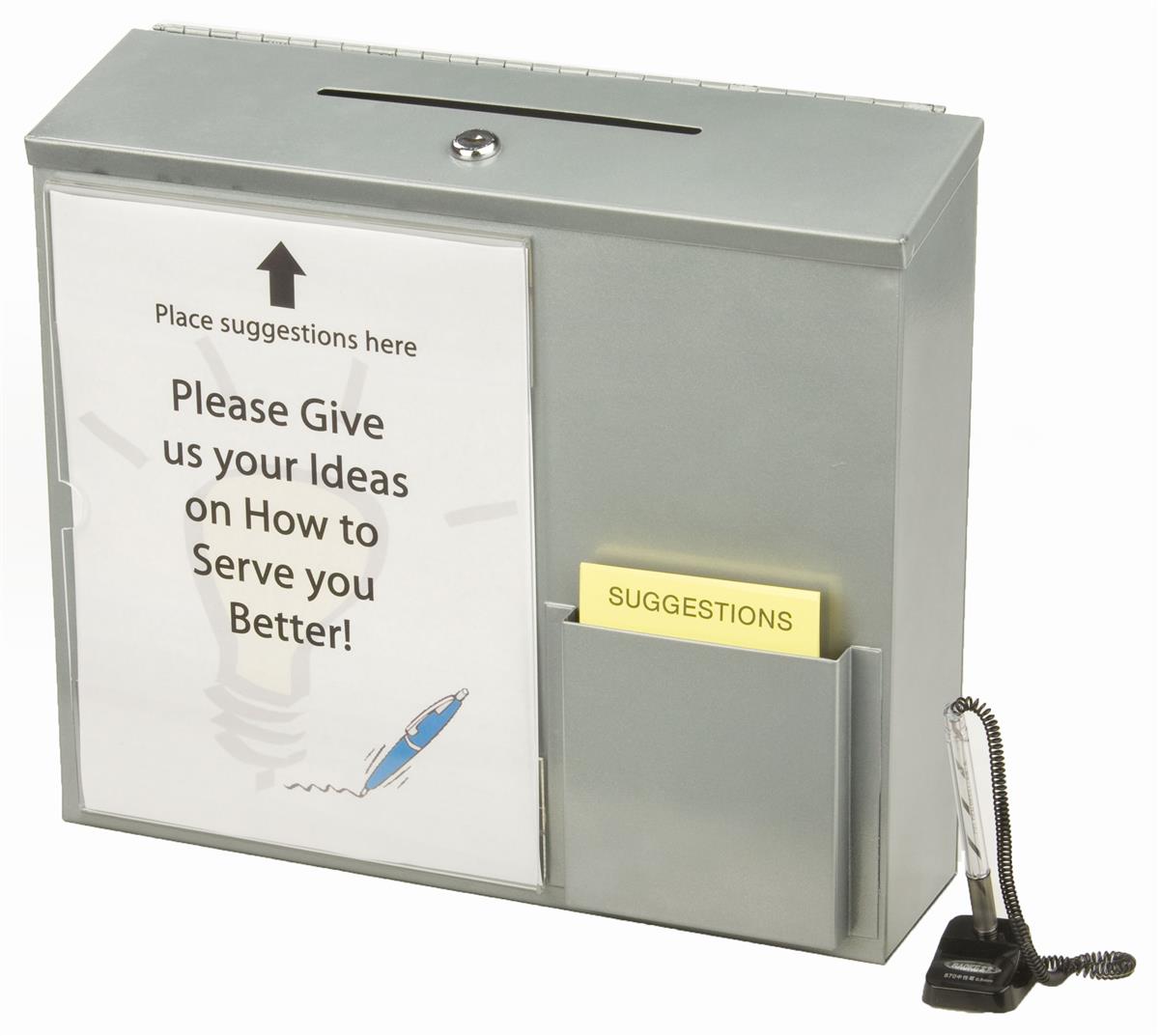 Competition Entry Box | Wall Mount w/ Front Pocket