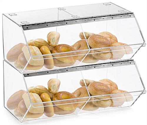 Pastry Bin | Stackable Food Merchandising Display