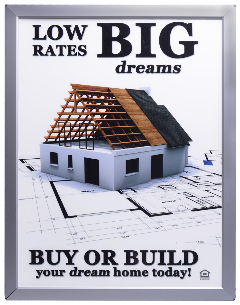 24" x 36" Backlit Translucent Poster