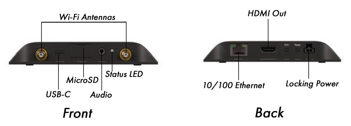 BrightSign Compact External Digital Media Player | LS425 Model