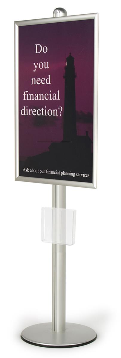 Directory Sign | w/ 24" x 36" Poster Frame & Brochure Holder
