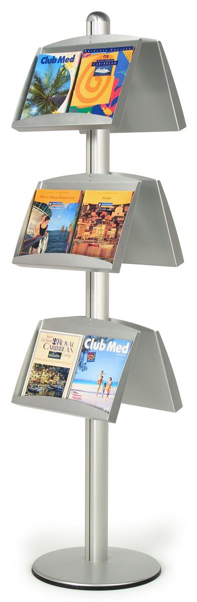 Displays2go sells this brochure display stand as a double sided unit!