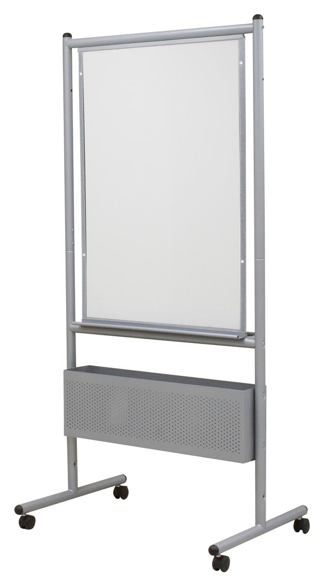 Double Sided Porcelain Whiteboard | Laminate with Casters
